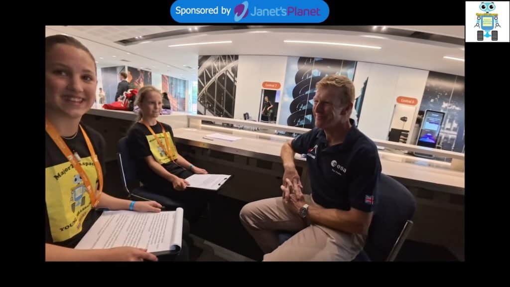 MajorTim.space Young Ambassador Programme – Interview with Tim Peake at ...